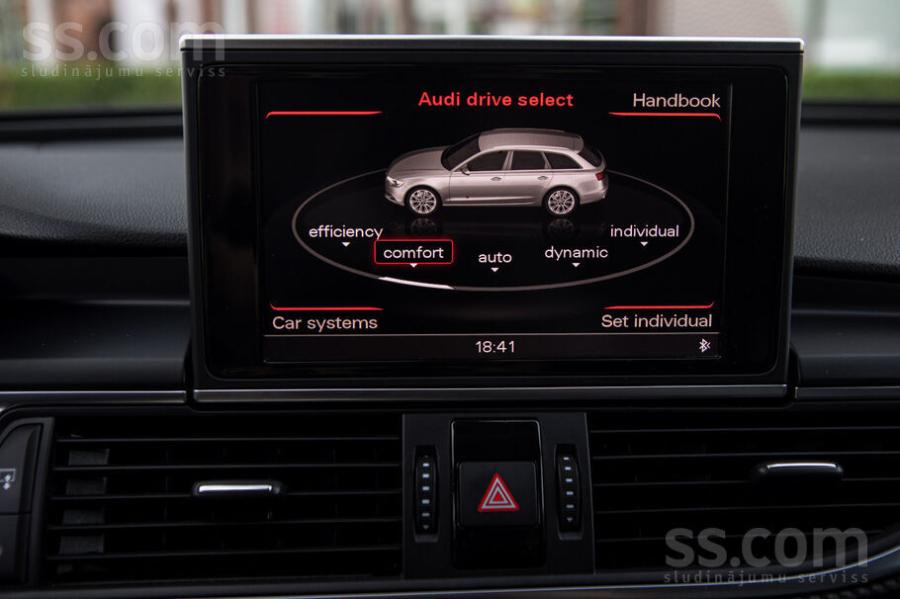 Black Audi A6 2012 in Dobele, with an engine capacity of 3.00 L and mileage of 249 thousand km for 8500 €, photo 17 on AUTOMOTO.COM.LV