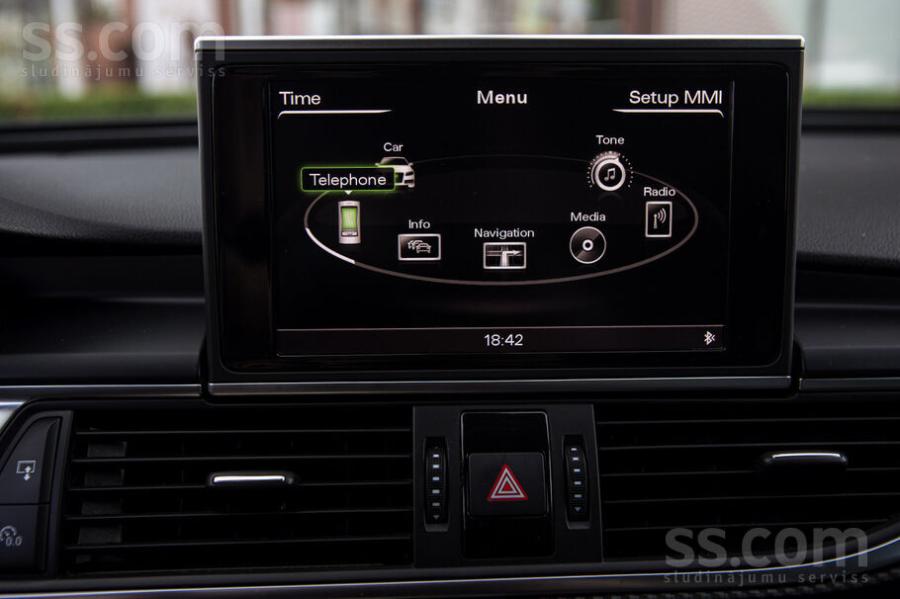 Black Audi A6 2012 in Dobele, with an engine capacity of 3.00 L and mileage of 249 thousand km for 8500 €, photo 18 on AUTOMOTO.COM.LV