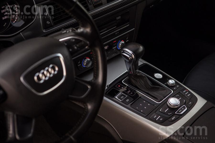 Black Audi A6 2012 in Dobele, with an engine capacity of 3.00 L and mileage of 249 thousand km for 8500 €, photo 21 on AUTOMOTO.COM.LV