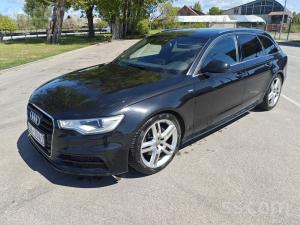 Black Audi A6 2012 in Riga, with an engine capacity of 3.00 L and mileage of 240 thousand km for 8350 €, photo  on AUTOMOTO.COM.LV