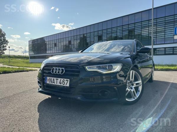 Black Audi A6 2012 in Daugavpils, with an engine capacity of 3.00 L and mileage of 355 thousand km for 8400 €, photo 3 on AUTOMOTO.COM.LV