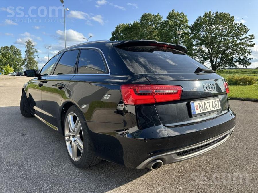 Melns Audi A6 2012 Daugavpils, ar dzinēja tilpumu 3.00 L un nobraukumu 355 tūkst. km par 8400 €, foto 6 vietnē AUTOMOTO.COM.LV