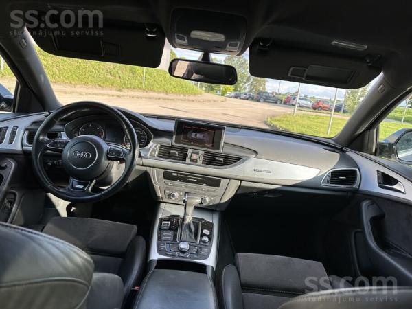Black Audi A6 2012 in Daugavpils, with an engine capacity of 3.00 L and mileage of 355 thousand km for 8400 €, photo 6 on AUTOMOTO.COM.LV