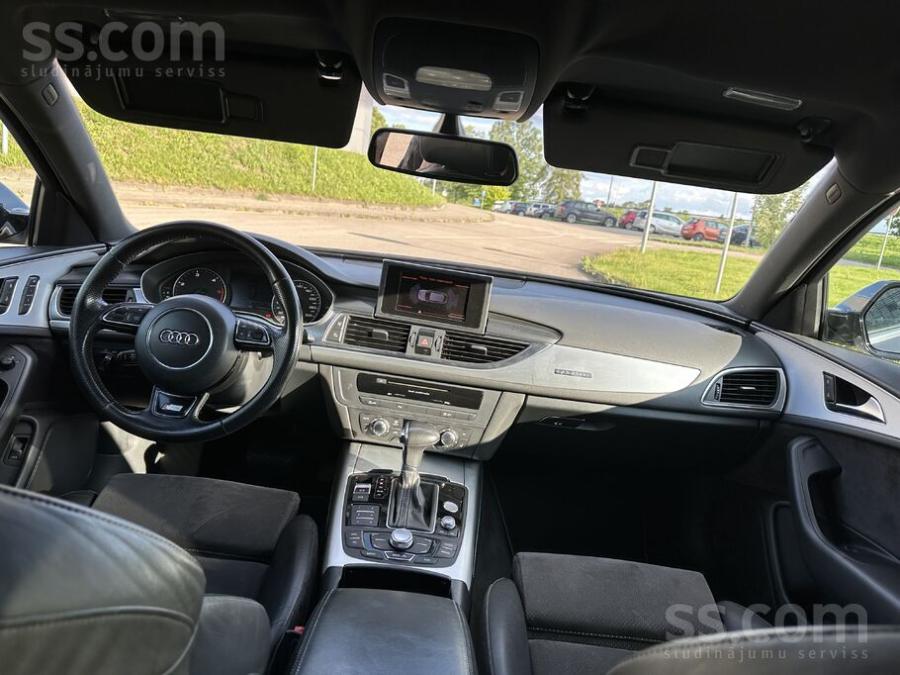 Melns Audi A6 2012 Daugavpils, ar dzinēja tilpumu 3.00 L un nobraukumu 355 tūkst. km par 8400 €, foto 7 vietnē AUTOMOTO.COM.LV