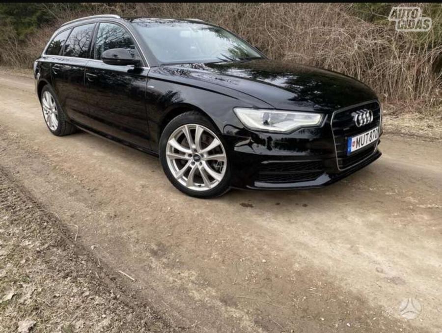 Black Audi A6 2012 in Raseiniai, with an engine capacity of 3.00 L and mileage of 318 thousand km for 8800 €, photo 5 on AUTOMOTO.COM.LV