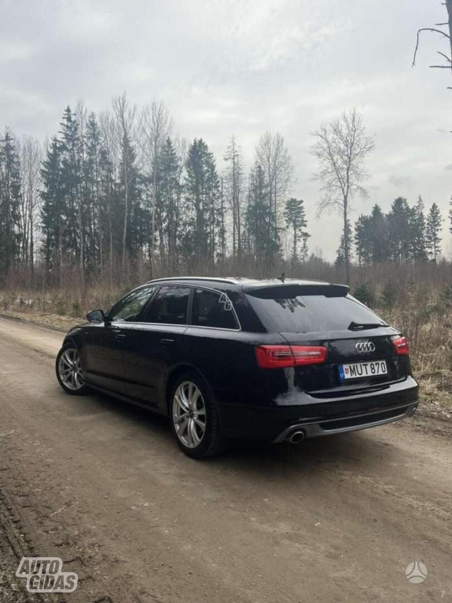 Black Audi A6 2012 in Raseiniai, with an engine capacity of 3.00 L and mileage of 318 thousand km for 8800 €, photo 12 on AUTOMOTO.COM.LV