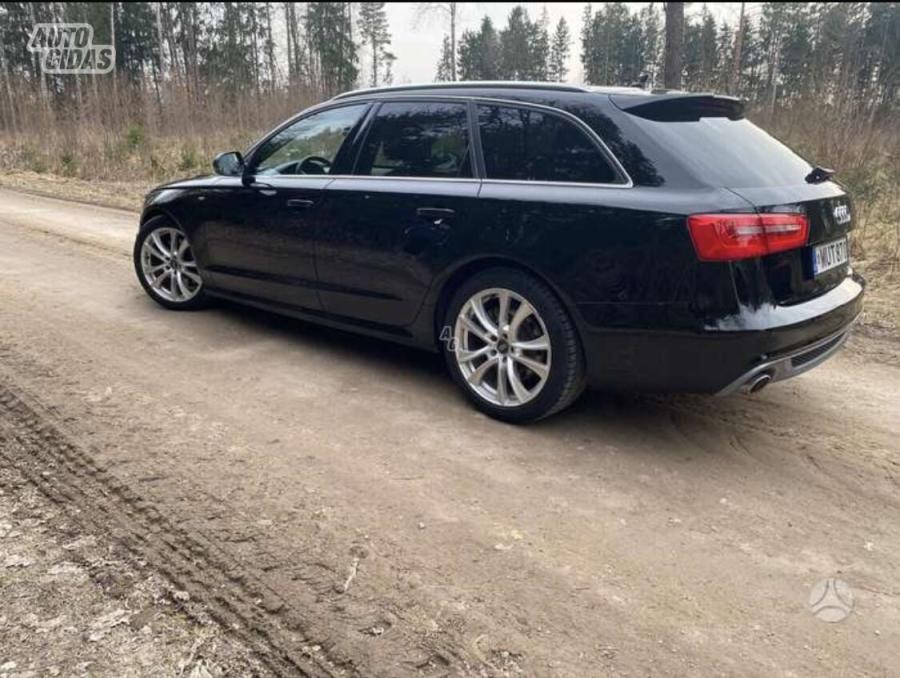 Black Audi A6 2012 in Raseiniai, with an engine capacity of 3.00 L and mileage of 318 thousand km for 8800 €, photo 13 on AUTOMOTO.COM.LV