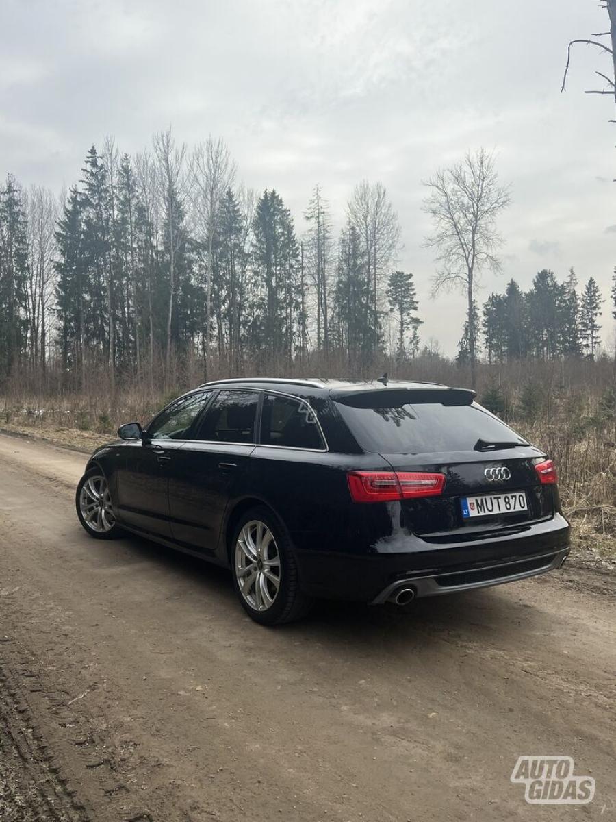 Black Audi A6 2012 in Raseiniai, with an engine capacity of 3.00 L and mileage of 318 thousand km for 8800 €, photo 30 on AUTOMOTO.COM.LV