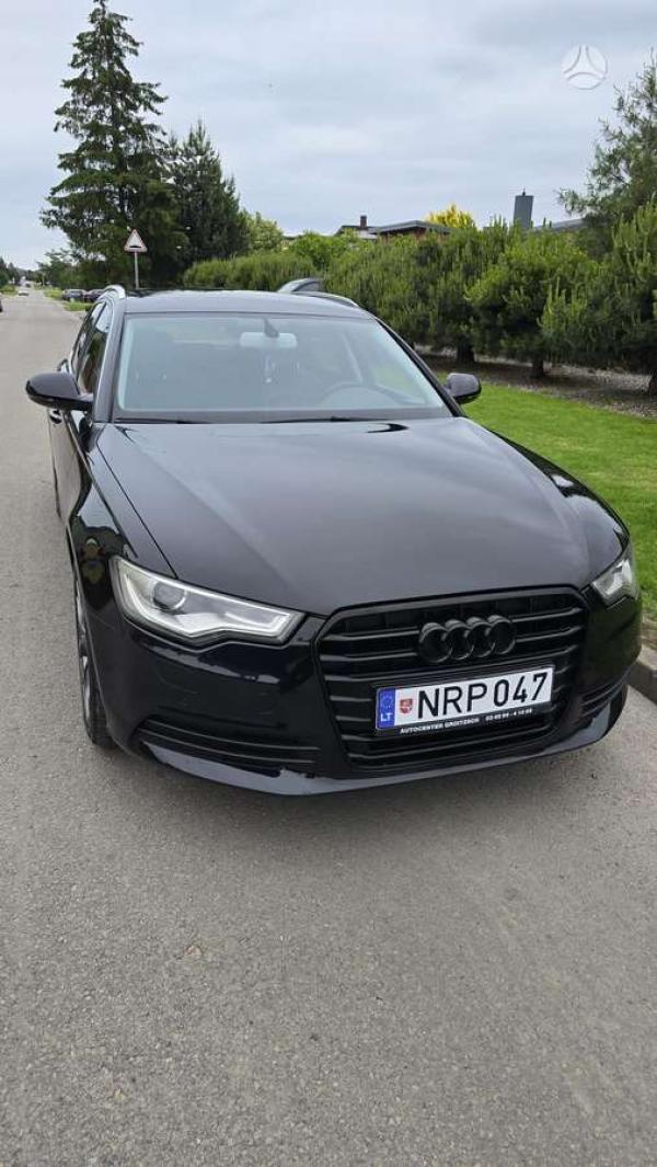 Black Audi A6 2012 in Marijampole, with an engine capacity of 1.97 L and mileage of 263 thousand km for 9200 €, photo 1 on AUTOMOTO.COM.LV