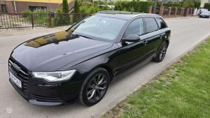 Black Audi A6 2012 in Marijampole, with an engine capacity of 1.97 L and mileage of 263 thousand km for 9200 €, photo 4 on AUTOMOTO.COM.LV