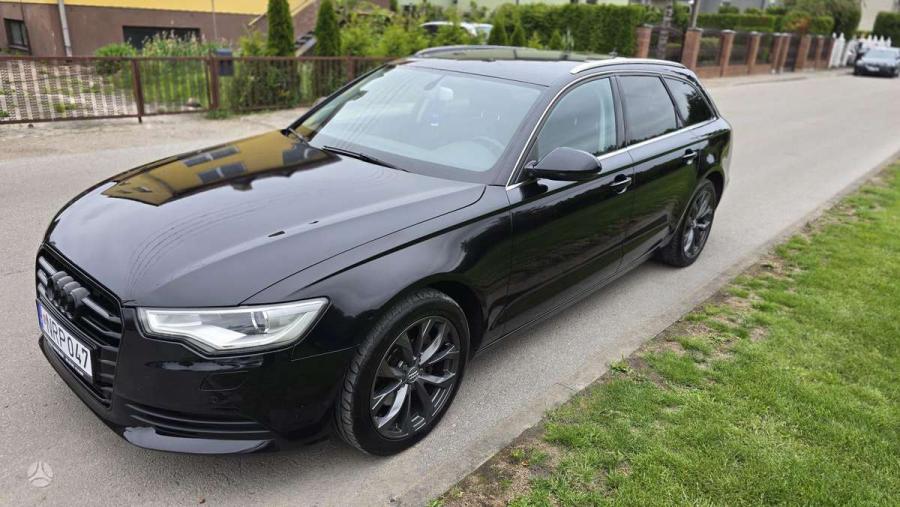 Black Audi A6 2012 in Marijampole, with an engine capacity of 1.97 L and mileage of 263 thousand km for 9200 €, photo 4 on AUTOMOTO.COM.LV
