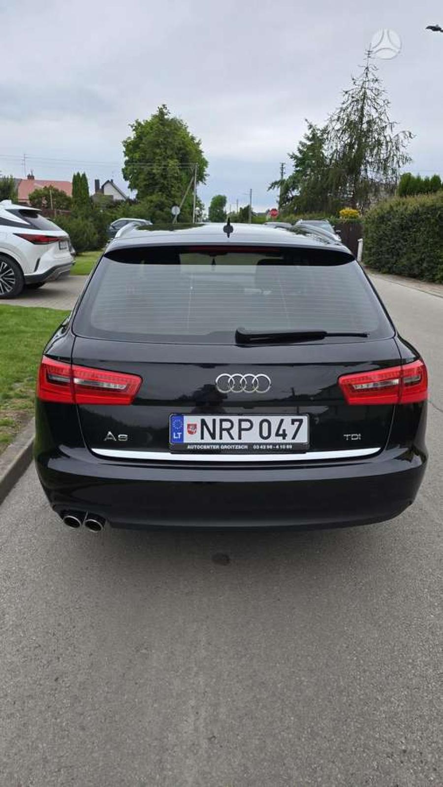 Black Audi A6 2012 in Marijampole, with an engine capacity of 1.97 L and mileage of 263 thousand km for 9200 €, photo 6 on AUTOMOTO.COM.LV
