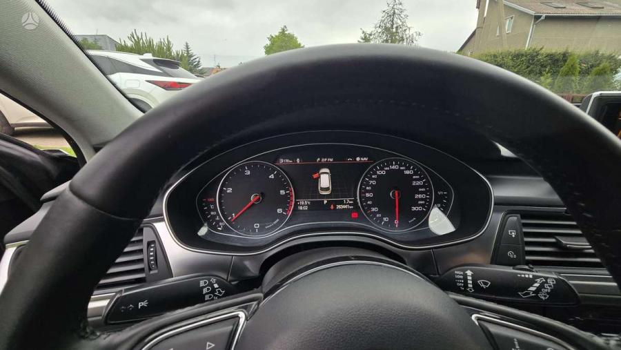 Black Audi A6 2012 in Marijampole, with an engine capacity of 1.97 L and mileage of 263 thousand km for 9200 €, photo 16 on AUTOMOTO.COM.LV