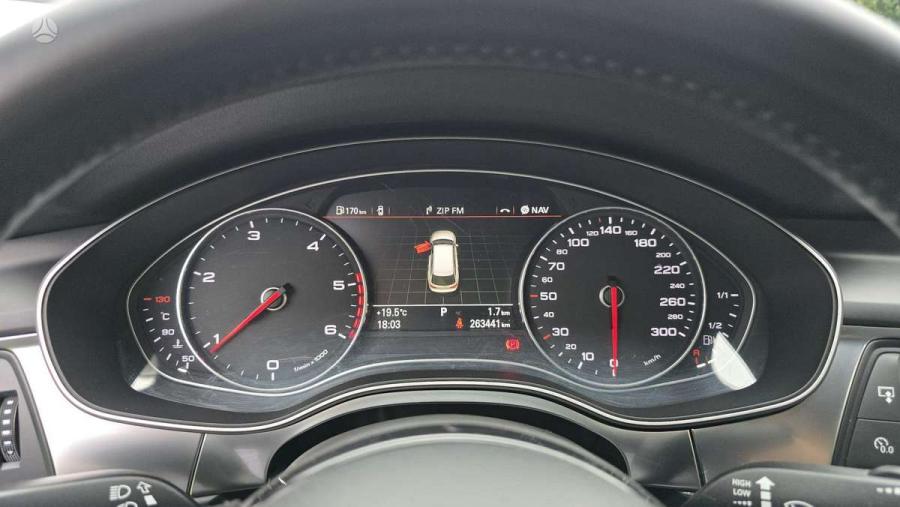 Black Audi A6 2012 in Marijampole, with an engine capacity of 1.97 L and mileage of 263 thousand km for 9200 €, photo 18 on AUTOMOTO.COM.LV