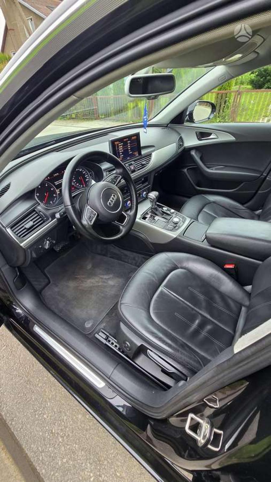 Black Audi A6 2012 in Marijampole, with an engine capacity of 1.97 L and mileage of 263 thousand km for 9200 €, photo 20 on AUTOMOTO.COM.LV