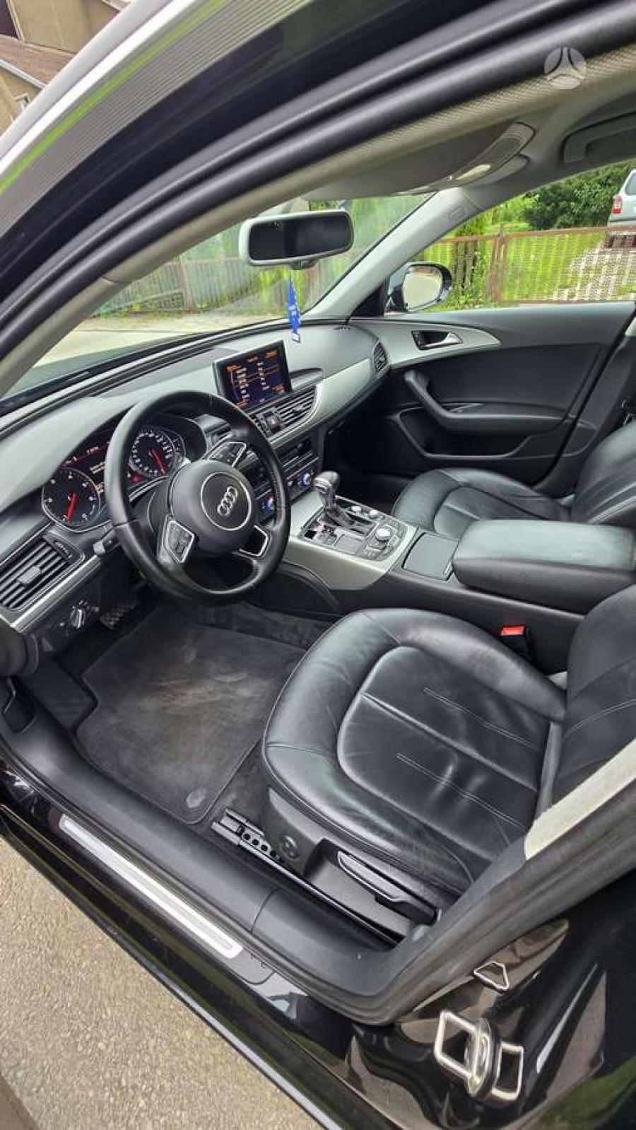 Black Audi A6 2012 in Marijampole, with an engine capacity of 1.97 L and mileage of 263 thousand km for 9200 €, photo 21 on AUTOMOTO.COM.LV
