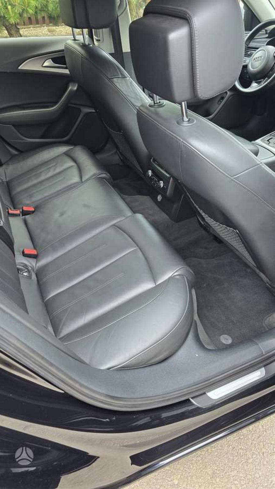 Black Audi A6 2012 in Marijampole, with an engine capacity of 1.97 L and mileage of 263 thousand km for 9200 €, photo 22 on AUTOMOTO.COM.LV