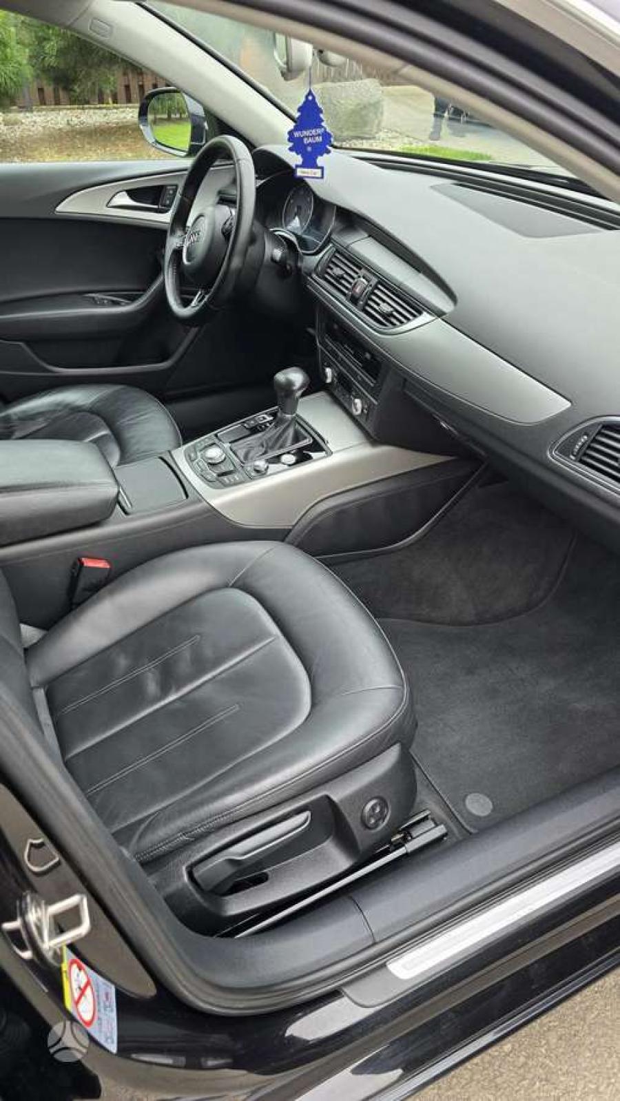 Black Audi A6 2012 in Marijampole, with an engine capacity of 1.97 L and mileage of 263 thousand km for 9200 €, photo 23 on AUTOMOTO.COM.LV