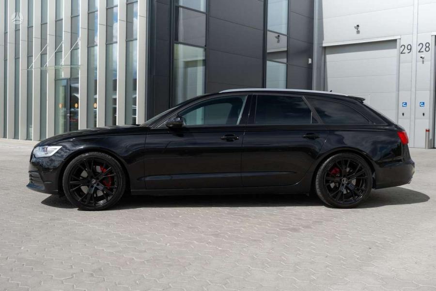 Melns Audi A6 2012 Viļņa, ar dzinēja tilpumu 2.97 L un nobraukumu 301 tūkst. km par 11950 €, foto 3 vietnē AUTOMOTO.COM.LV
