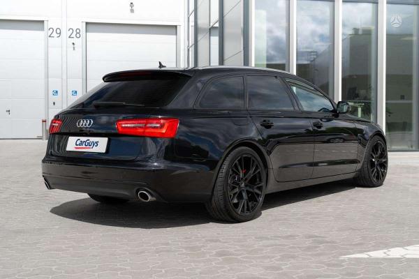 Black Audi A6 2012 in Vilnius, with an engine capacity of 2.97 L and mileage of 301 thousand km for 11950 €, photo 6 on AUTOMOTO.COM.LV