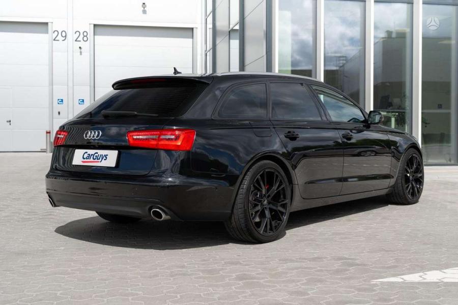 Melns Audi A6 2012 Viļņa, ar dzinēja tilpumu 2.97 L un nobraukumu 301 tūkst. km par 11950 €, foto 7 vietnē AUTOMOTO.COM.LV