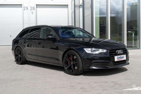 Black Audi A6 2012 in Vilnius, with an engine capacity of 2.97 L and mileage of 301 thousand km for 11950 €, photo 8 on AUTOMOTO.COM.LV