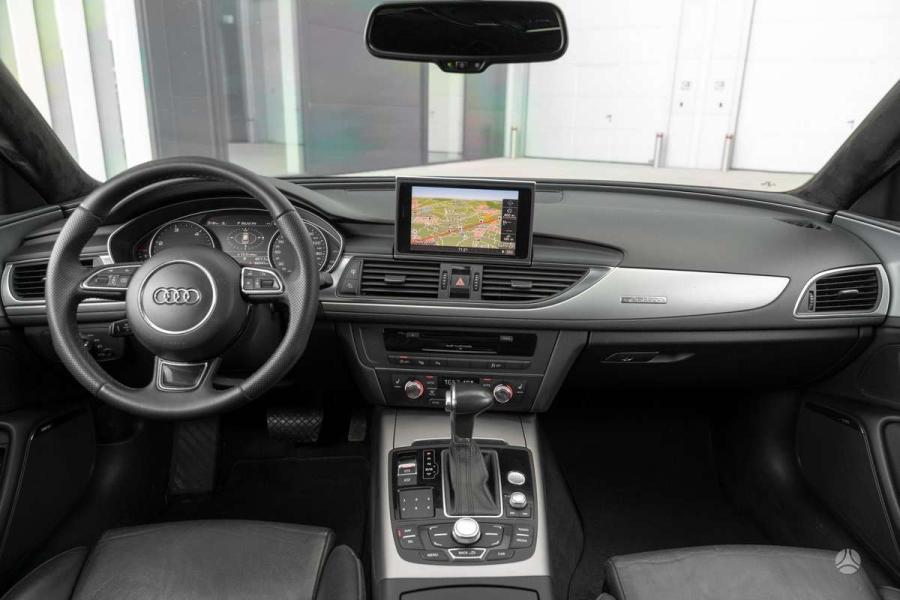 Melns Audi A6 2012 Viļņa, ar dzinēja tilpumu 2.97 L un nobraukumu 301 tūkst. km par 11950 €, foto 15 vietnē AUTOMOTO.COM.LV