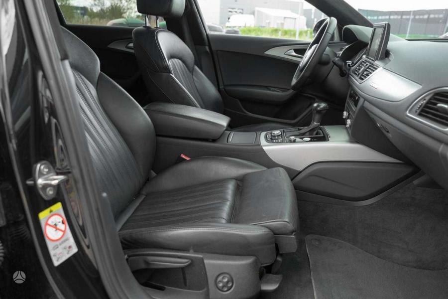 Melns Audi A6 2012 Viļņa, ar dzinēja tilpumu 2.97 L un nobraukumu 301 tūkst. km par 11950 €, foto 16 vietnē AUTOMOTO.COM.LV