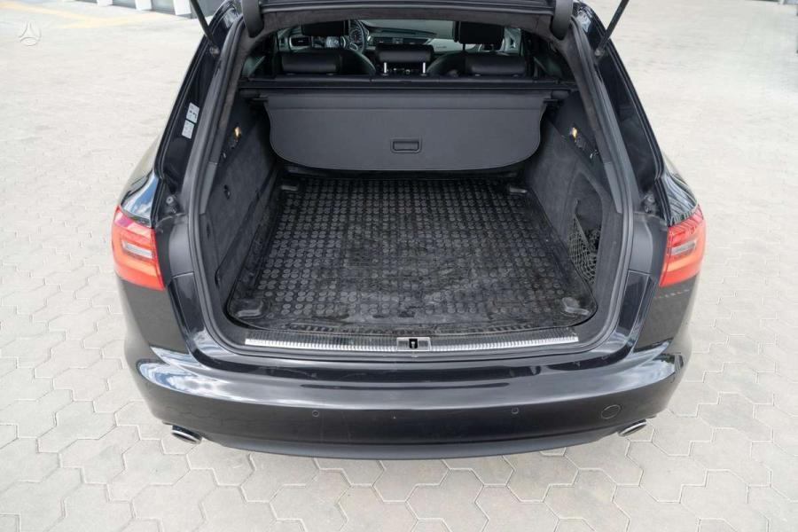Melns Audi A6 2012 Viļņa, ar dzinēja tilpumu 2.97 L un nobraukumu 301 tūkst. km par 11950 €, foto 22 vietnē AUTOMOTO.COM.LV