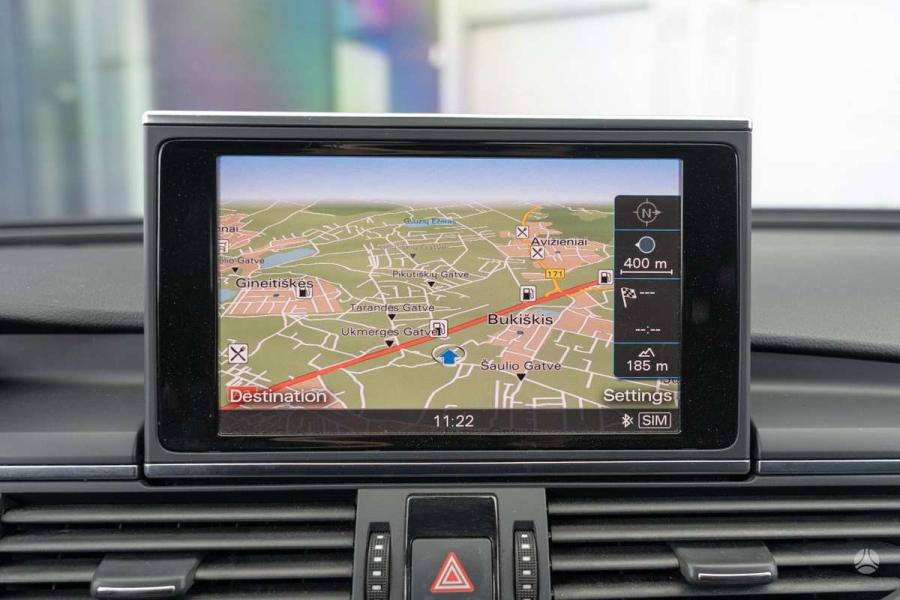 Melns Audi A6 2012 Viļņa, ar dzinēja tilpumu 2.97 L un nobraukumu 301 tūkst. km par 11950 €, foto 29 vietnē AUTOMOTO.COM.LV