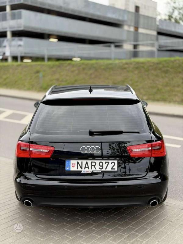 Black Audi A6 2012 in Vilnius, with an engine capacity of 3.00 L and mileage of 267 thousand km for 8500 €, photo 4 on AUTOMOTO.COM.LV