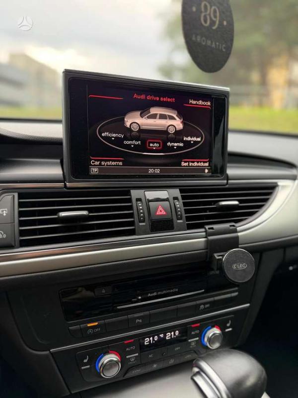 Black Audi A6 2012 in Vilnius, with an engine capacity of 3.00 L and mileage of 267 thousand km for 8500 €, photo 10 on AUTOMOTO.COM.LV