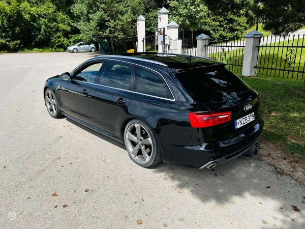 Black Audi A6 2012 in Kaunas, with an engine capacity of 2.97 L and mileage of 351 thousand km for 10950 €, photo 4 on AUTOMOTO.COM.LV