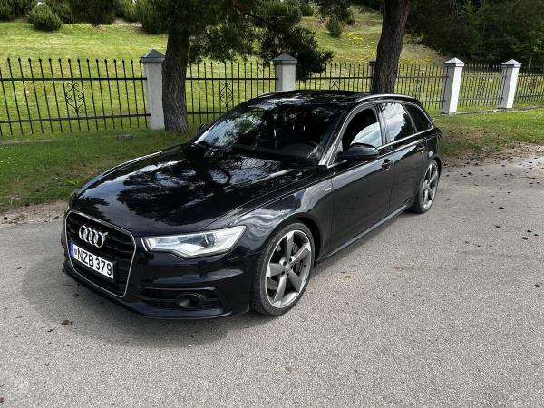 Black Audi A6 2012 in Kaunas, with an engine capacity of 2.97 L and mileage of 351 thousand km for 10950 €, photo 7 on AUTOMOTO.COM.LV