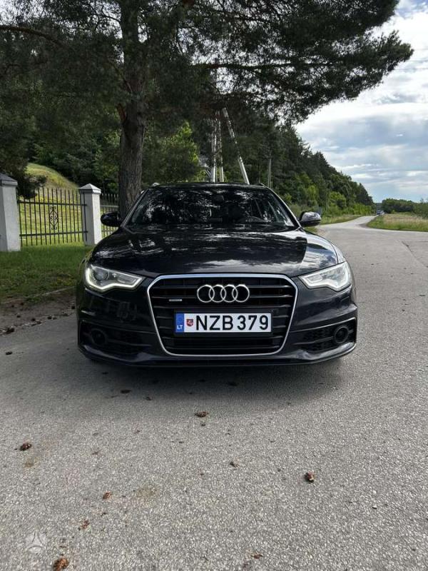 Black Audi A6 2012 in Kaunas, with an engine capacity of 2.97 L and mileage of 351 thousand km for 10950 €, photo 8 on AUTOMOTO.COM.LV