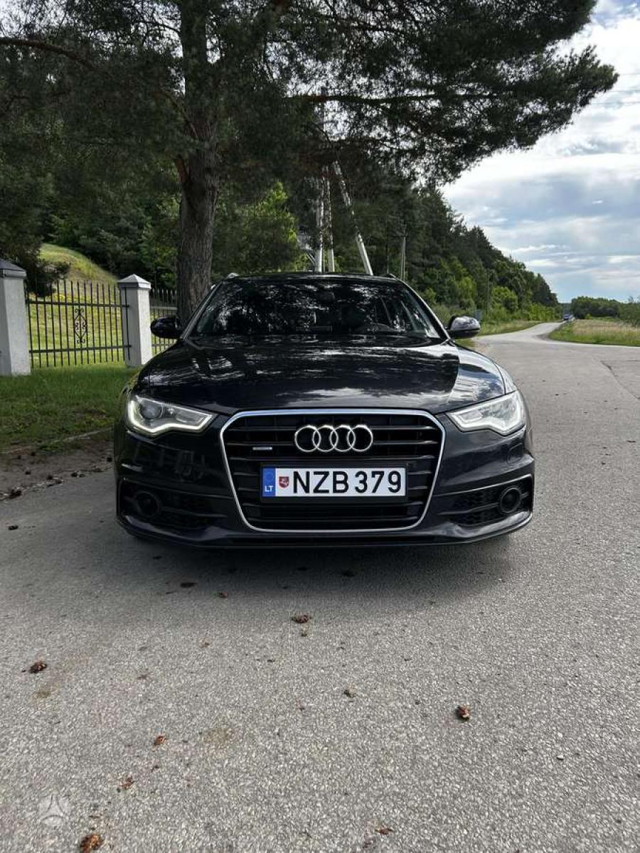 Melns Audi A6 2012 Kauņa, ar dzinēja tilpumu 2.97 L un nobraukumu 351 tūkst. km par 10950 €, foto 9 vietnē AUTOMOTO.COM.LV