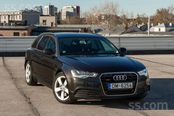 Black Audi A6 2012 in Riga, with an engine capacity of 3.00 L and mileage of 247 thousand km for 12350 €, photo 1 on AUTOMOTO.COM.LV