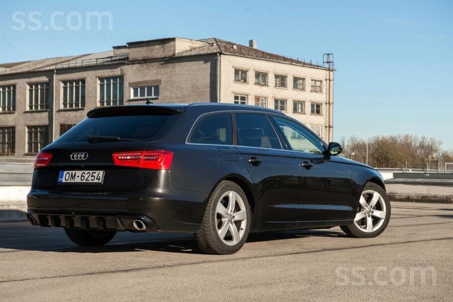 Melns Audi A6 2012 Rīga, ar dzinēja tilpumu 3.00 L un nobraukumu 247 tūkst. km par 12350 €, foto 5 vietnē AUTOMOTO.COM.LV