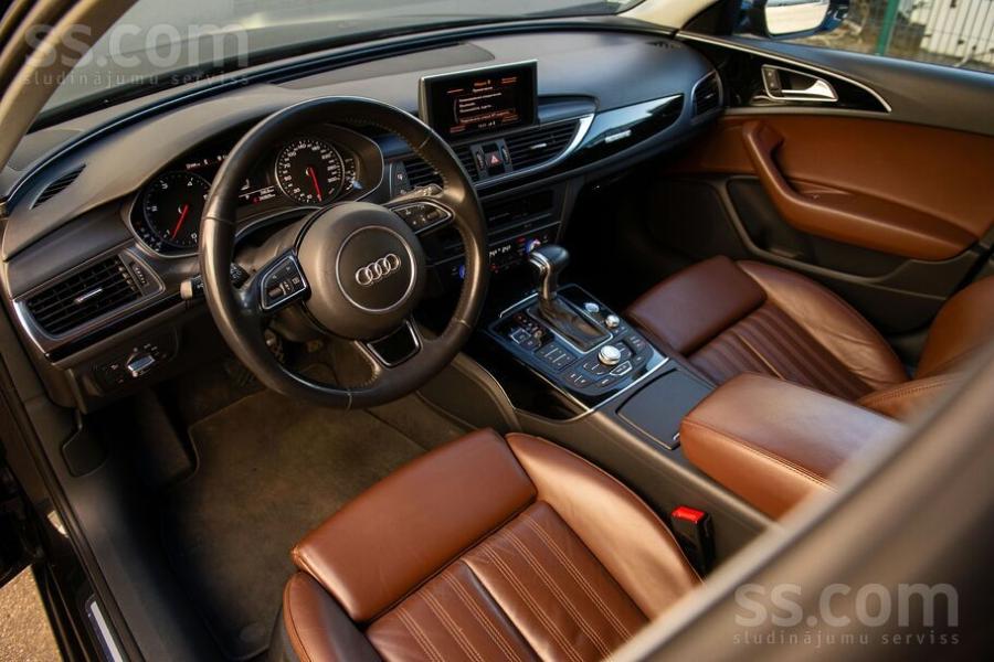 Melns Audi A6 2012 Rīga, ar dzinēja tilpumu 3.00 L un nobraukumu 247 tūkst. km par 12350 €, foto 9 vietnē AUTOMOTO.COM.LV