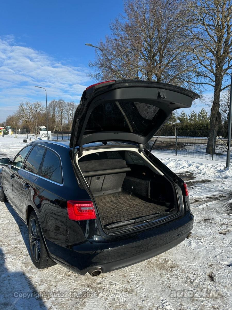 Black Audi A6 2012 in Tallinn, with an engine capacity of 3.00 L and mileage of 330 thousand km for 8900 €, photo 6 on AUTOMOTO.COM.LV