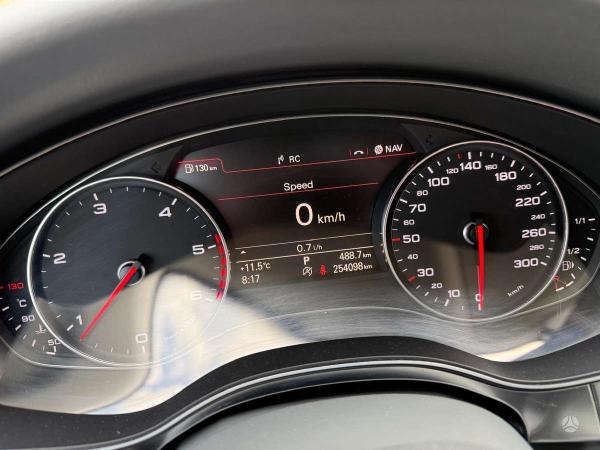 Melns Audi A6 2012 Kauņa, ar dzinēja tilpumu 2.97 L un nobraukumu 254 tūkst. km par 9800 €, foto 9 vietnē AUTOMOTO.COM.LV