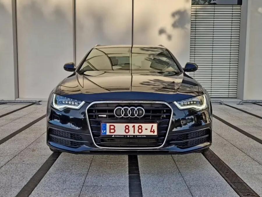 Black Audi A6 2012 in Riga, with an engine capacity of 3.00 L and mileage of 136 thousand km for 18900 €, photo 3 on AUTOMOTO.COM.LV