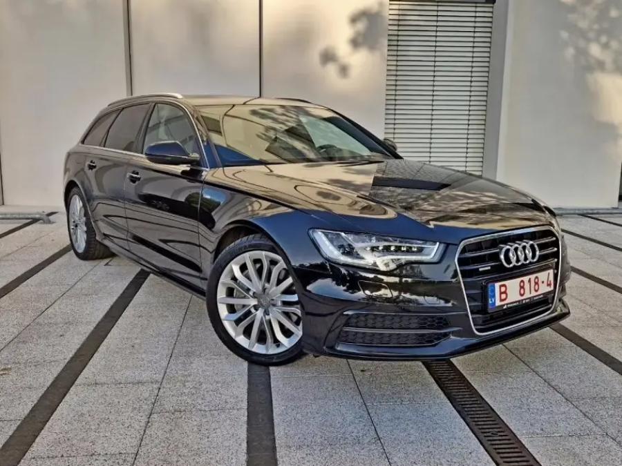 Black Audi A6 2012 in Riga, with an engine capacity of 3.00 L and mileage of 136 thousand km for 18900 €, photo 4 on AUTOMOTO.COM.LV