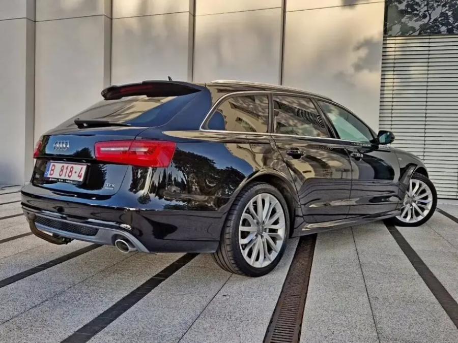 Black Audi A6 2012 in Riga, with an engine capacity of 3.00 L and mileage of 136 thousand km for 18900 €, photo 7 on AUTOMOTO.COM.LV