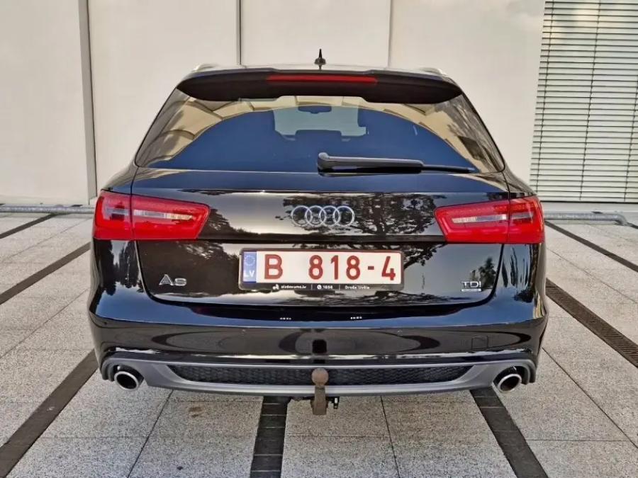 Black Audi A6 2012 in Riga, with an engine capacity of 3.00 L and mileage of 136 thousand km for 18900 €, photo 8 on AUTOMOTO.COM.LV