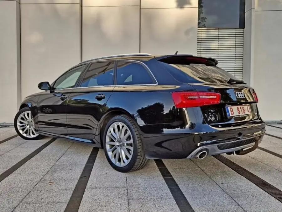 Black Audi A6 2012 in Riga, with an engine capacity of 3.00 L and mileage of 136 thousand km for 18900 €, photo 9 on AUTOMOTO.COM.LV