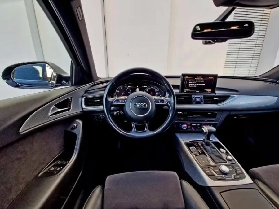 Black Audi A6 2012 in Riga, with an engine capacity of 3.00 L and mileage of 136 thousand km for 18900 €, photo 12 on AUTOMOTO.COM.LV