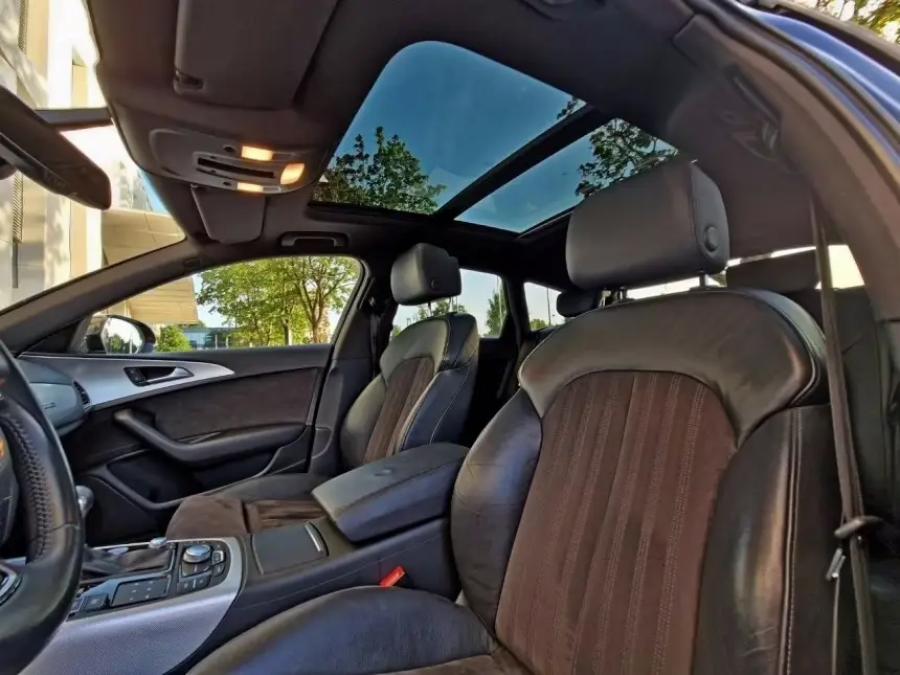 Black Audi A6 2012 in Riga, with an engine capacity of 3.00 L and mileage of 136 thousand km for 18900 €, photo 15 on AUTOMOTO.COM.LV