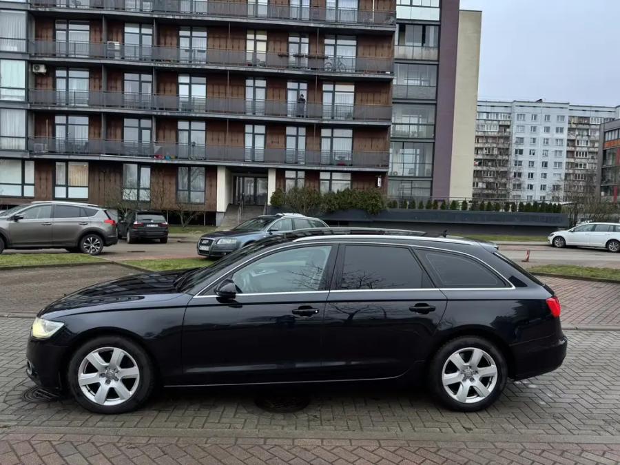 Black Audi A6 2012 in Riga, with an engine capacity of 3.00 L and mileage of 276 thousand km for 9990 €, photo 4 on AUTOMOTO.COM.LV