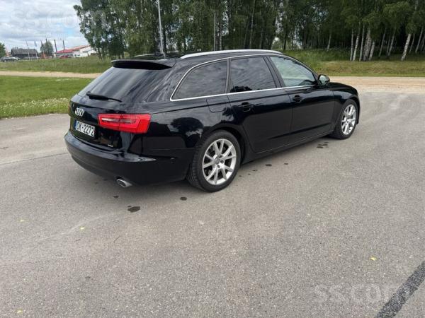 Черный Ауди А6 2012 в Валмиера, объемом двигателя 3.00 л и пробегом 276 тыс. км за 7950 €, фото 5 на AUTOMOTO.COM.LV